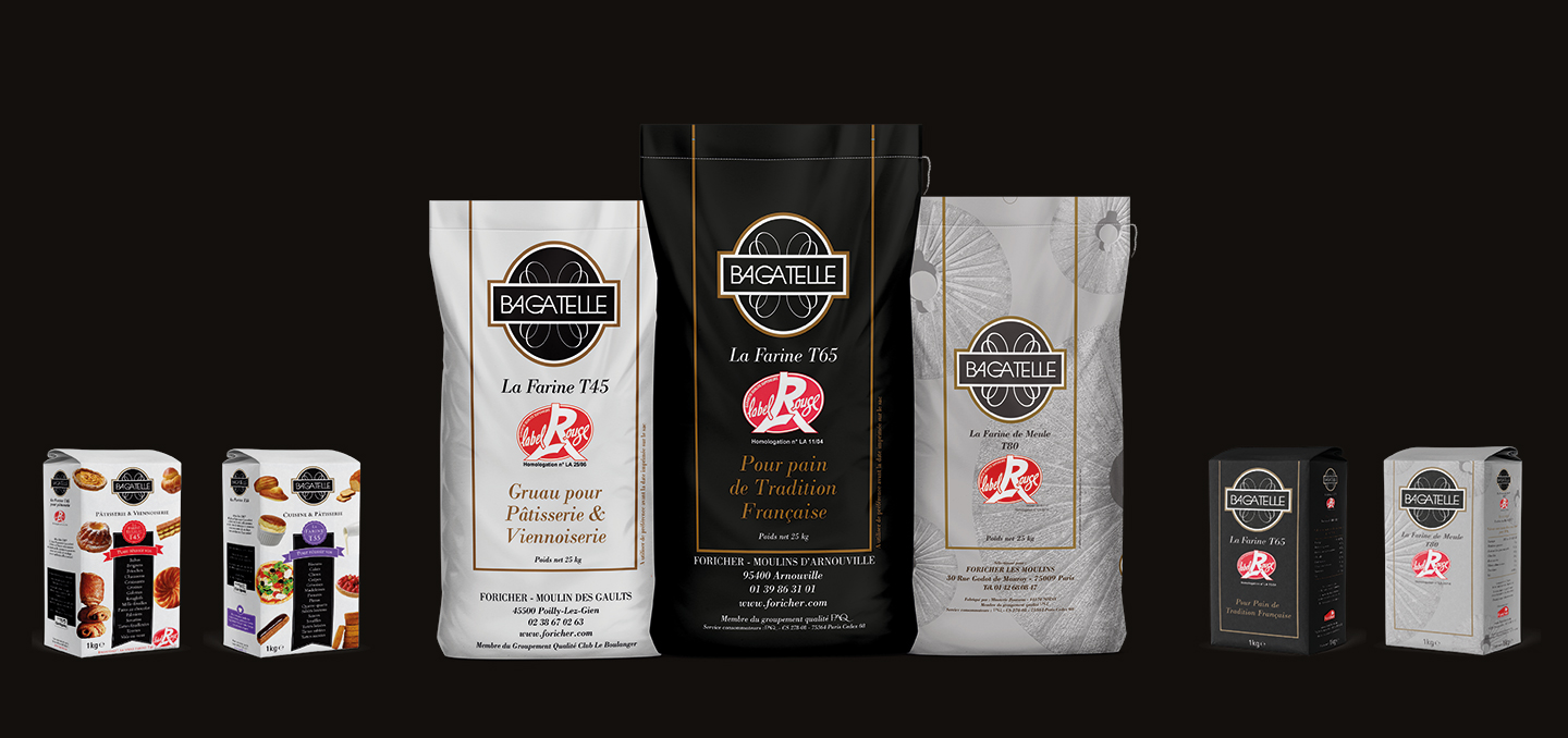 Gamme de farine BAGATELLE® Label Rouge