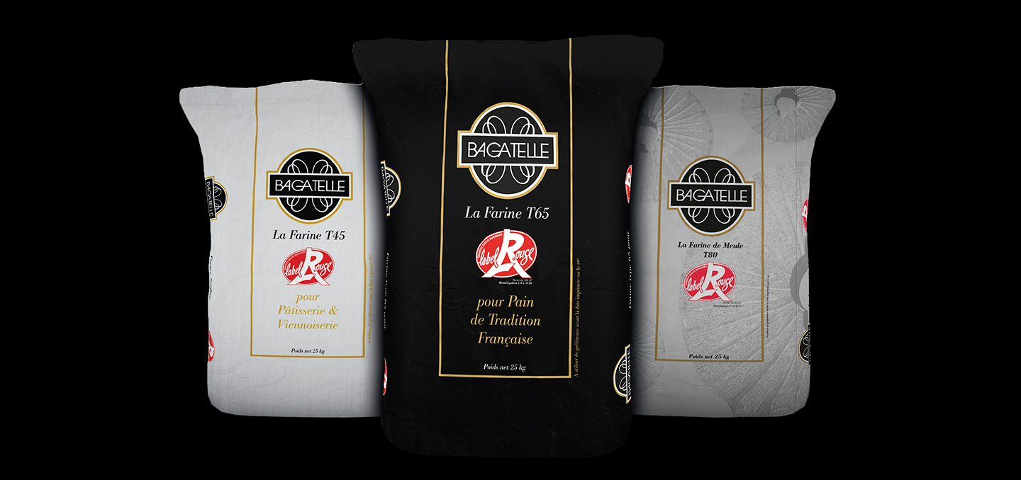 Gamme de farine BAGATELLE Label Rouge